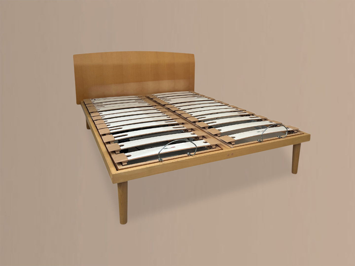 Slatted Adjustable Wood Bed Frame Canada – Fawcett Mattress