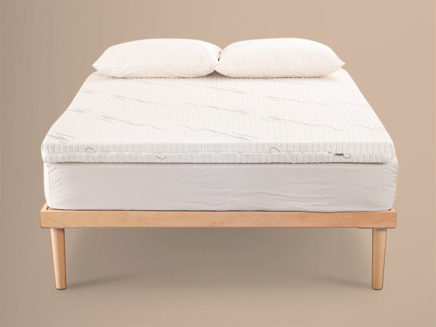 2" Natural Talalay Latex Mattress Topper Canada – Fawcett Mattress