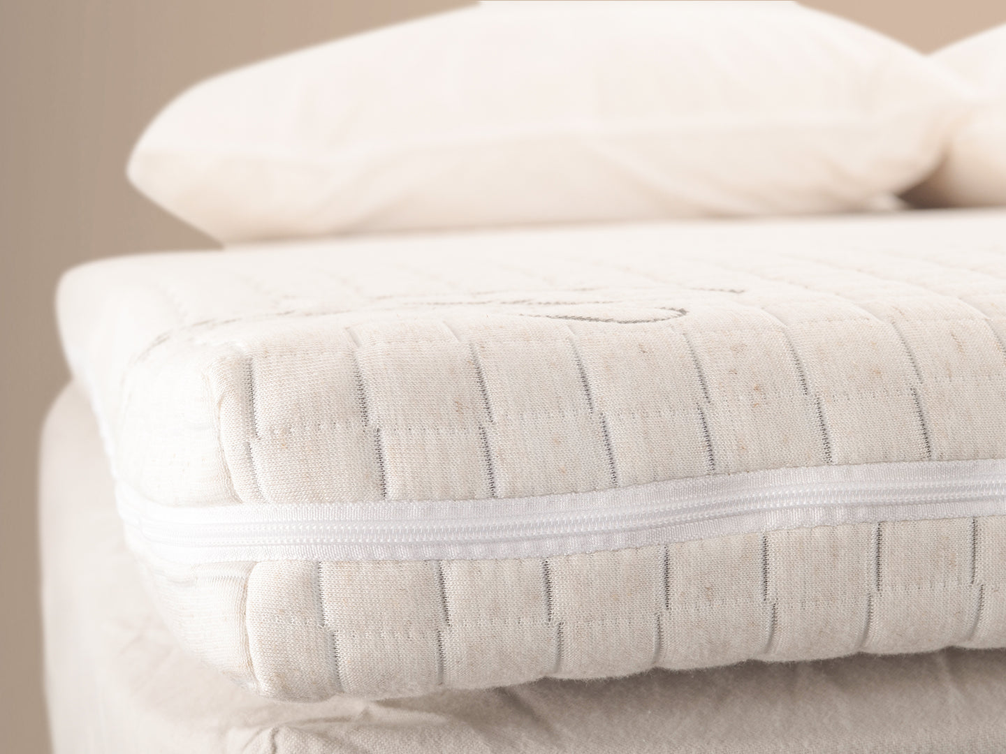 2" Natural Talalay Latex Mattress Topper Canada – Fawcett Mattress