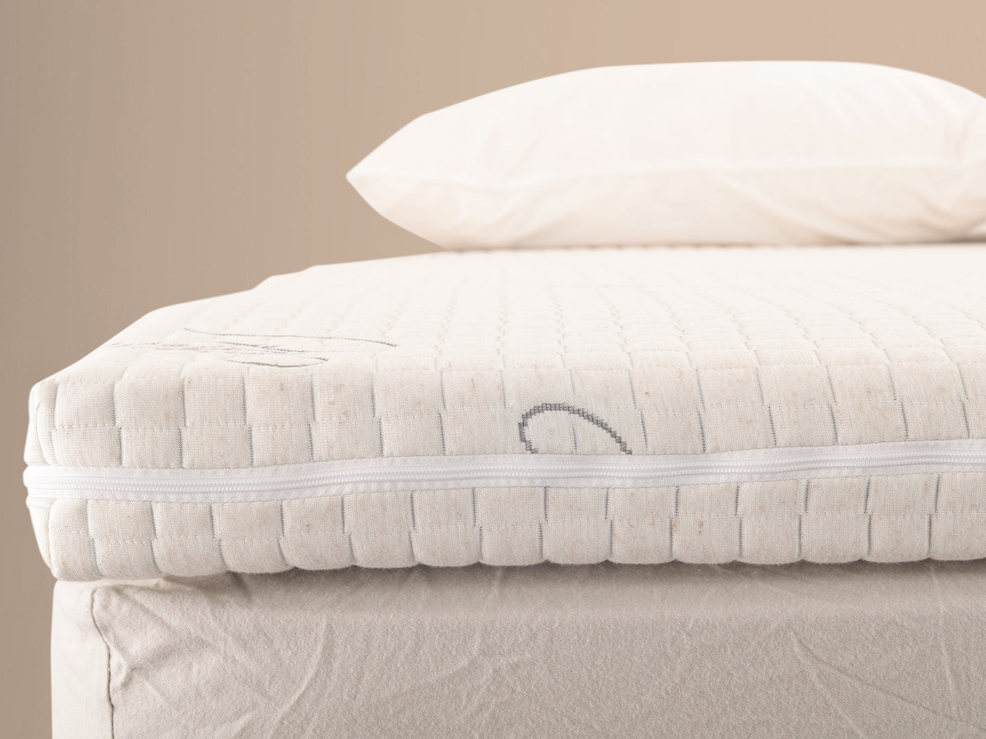 2" Natural Talalay Latex Mattress Topper Canada – Fawcett Mattress
